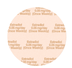 ESTRADIOL TRANSDERMAL SYSTEM Continuous Delivery (Once-Weekly), USP (Climara) 00375 mgday0075 ...